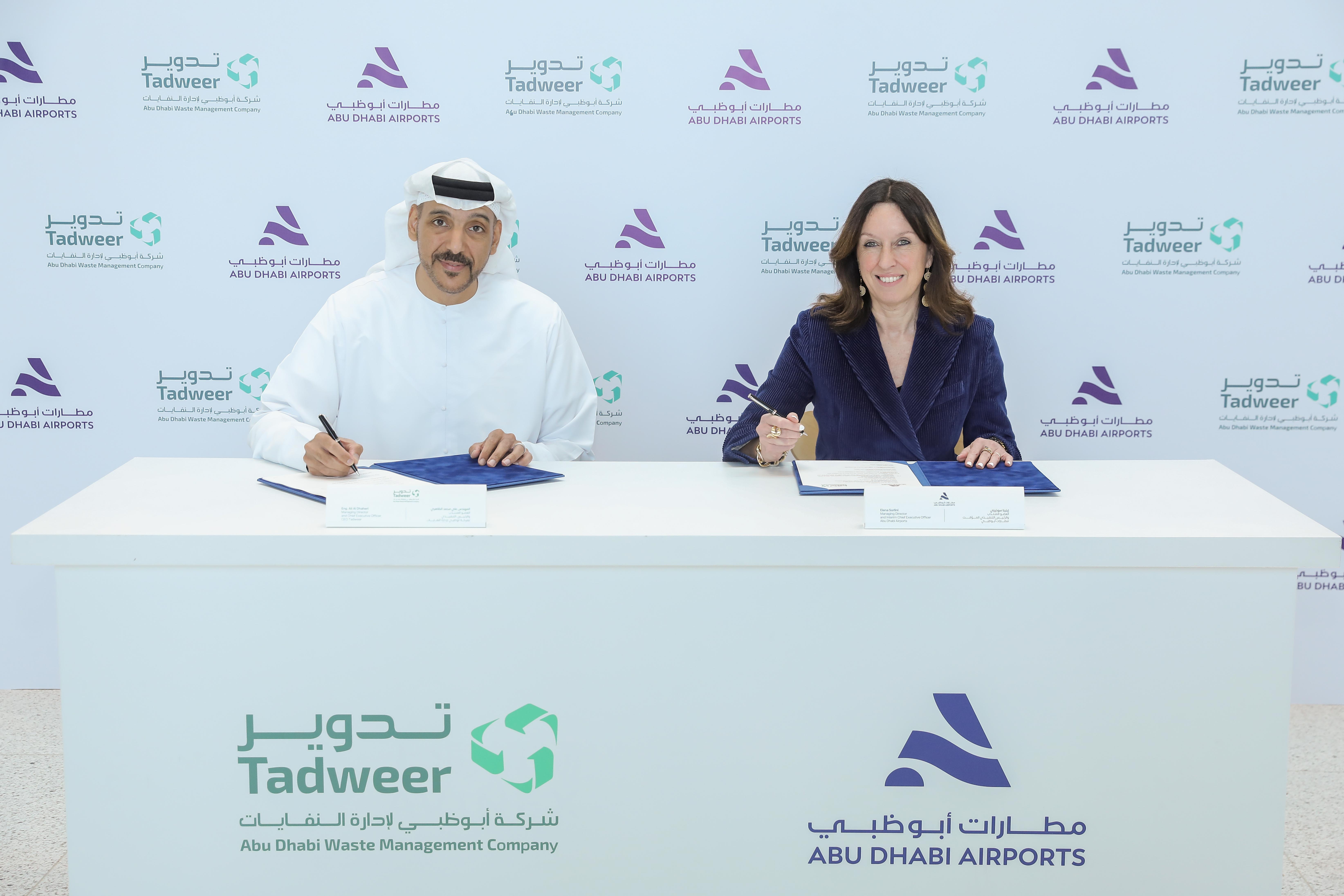 Tadweer And Abu Dhabi Airports Partner To Explore Progressive Waste ...