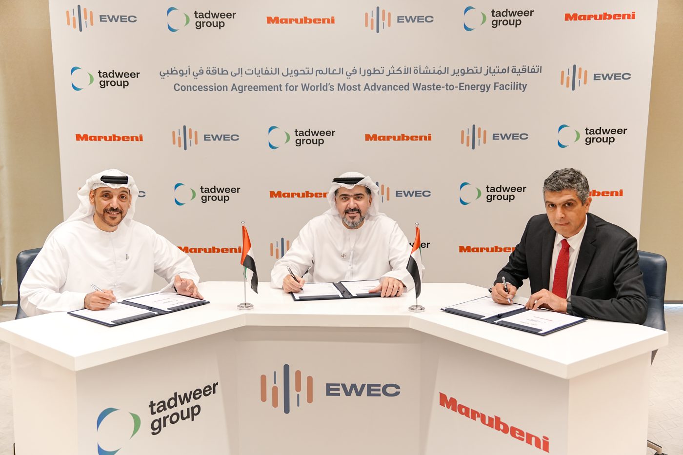 Ewec And Tadweer Group Announce Key Partners For Worlds Most Advanced