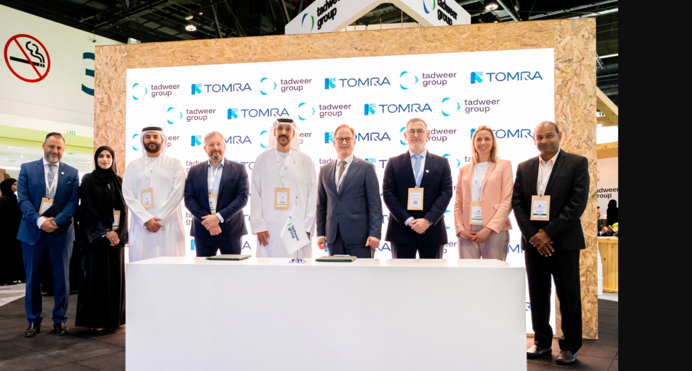 Tadweer Group announces strategic partnership with TOMRA to develop and ...